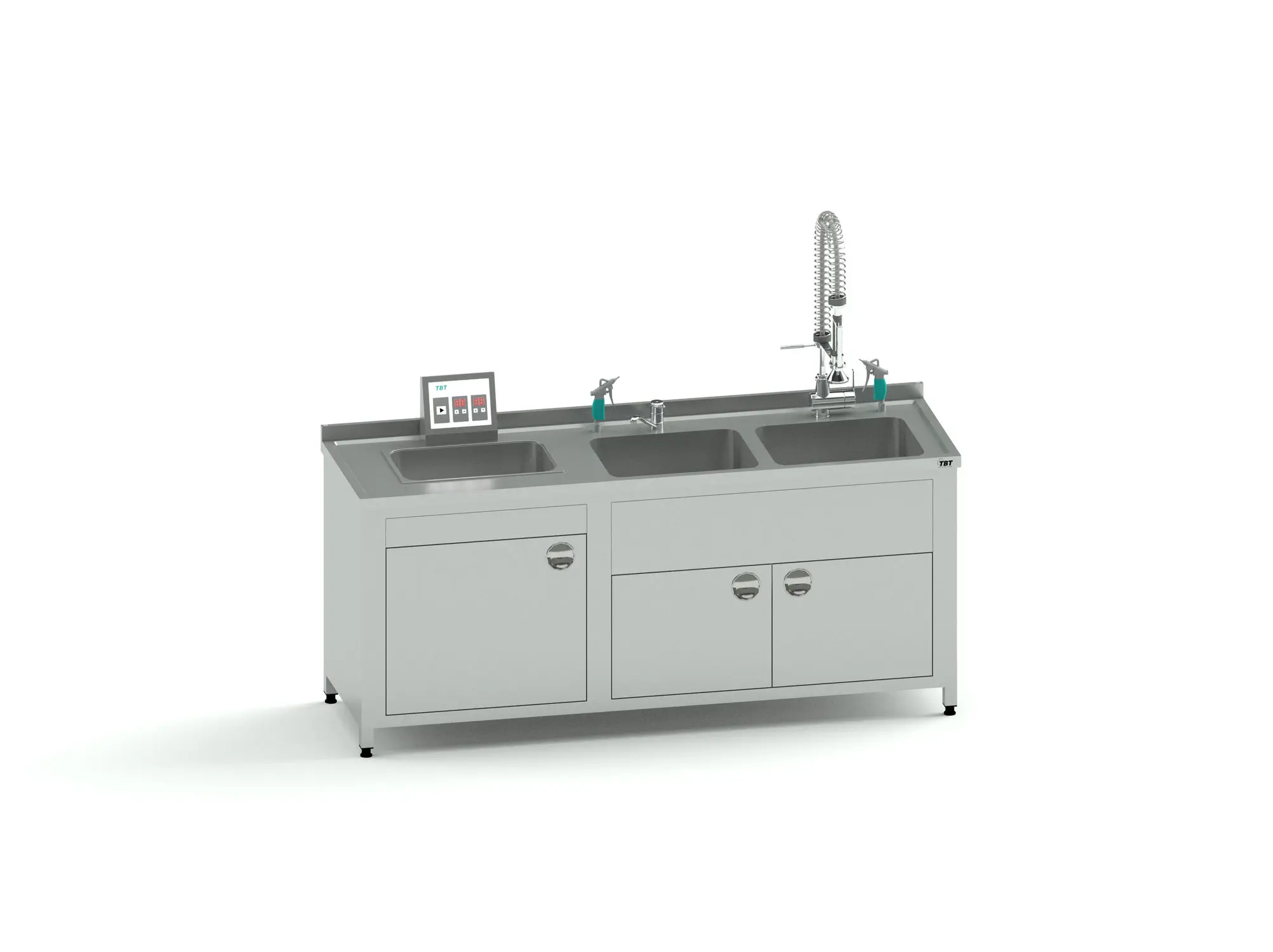 Lab Bench with Sink And Drawers for Hospital Lab