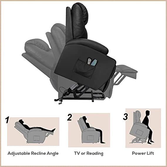 Metal Reclining Sleeper Chair with Usb Port for Medical Room